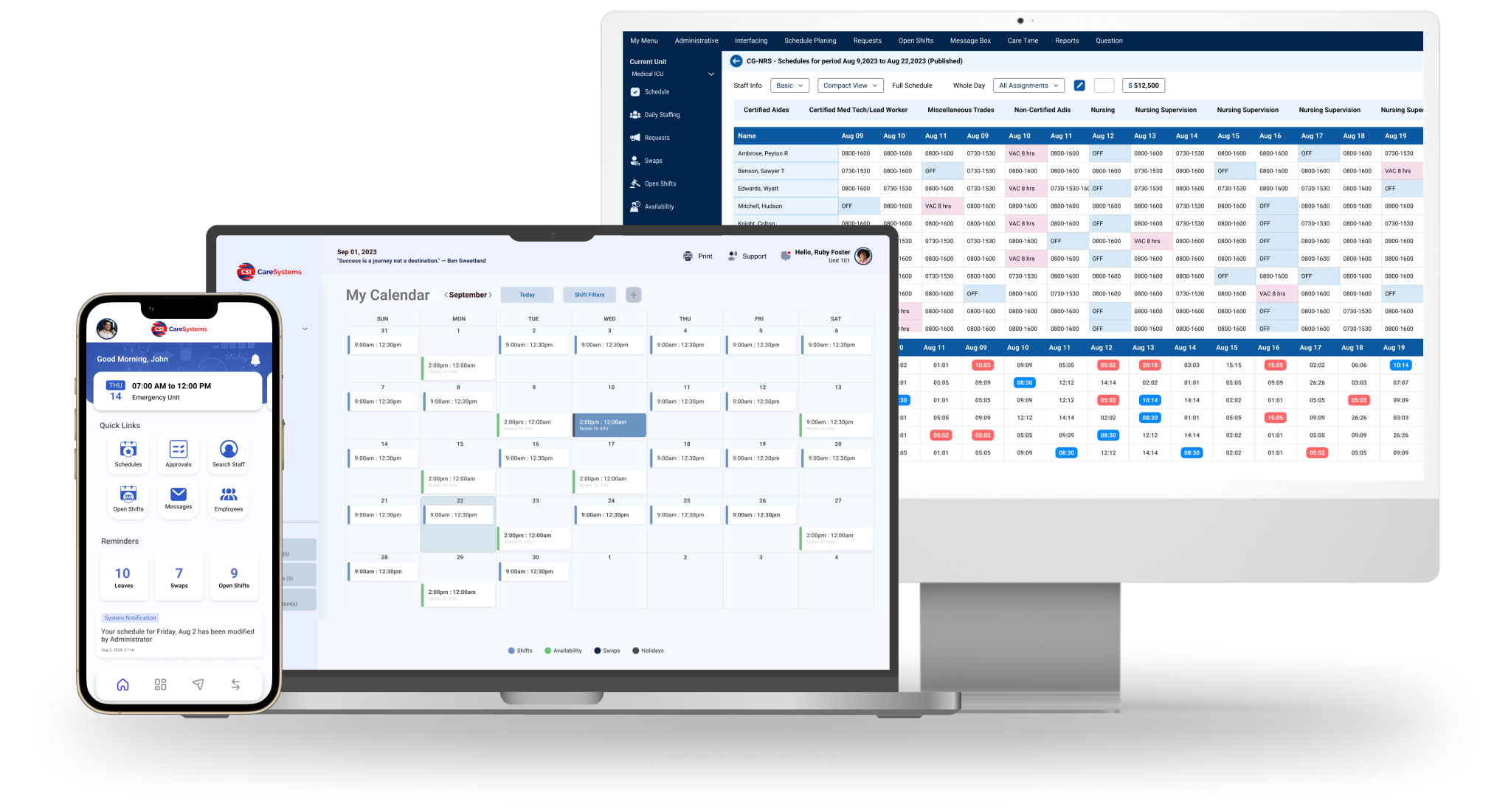 Workforce Scheduling Solutions | Care Systems